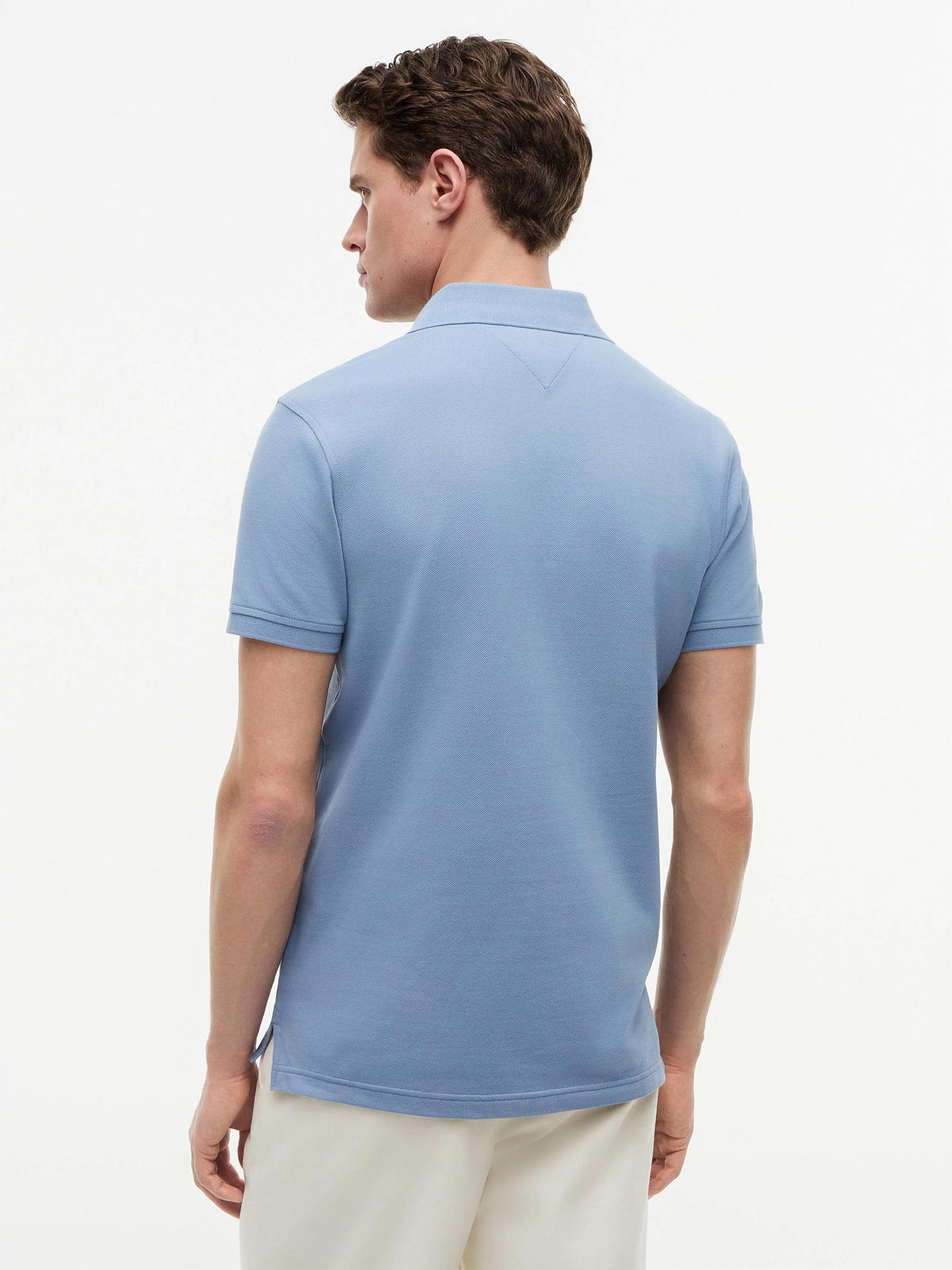 Tommy Hilfiger regular polo Brisk Blue | wehkamp