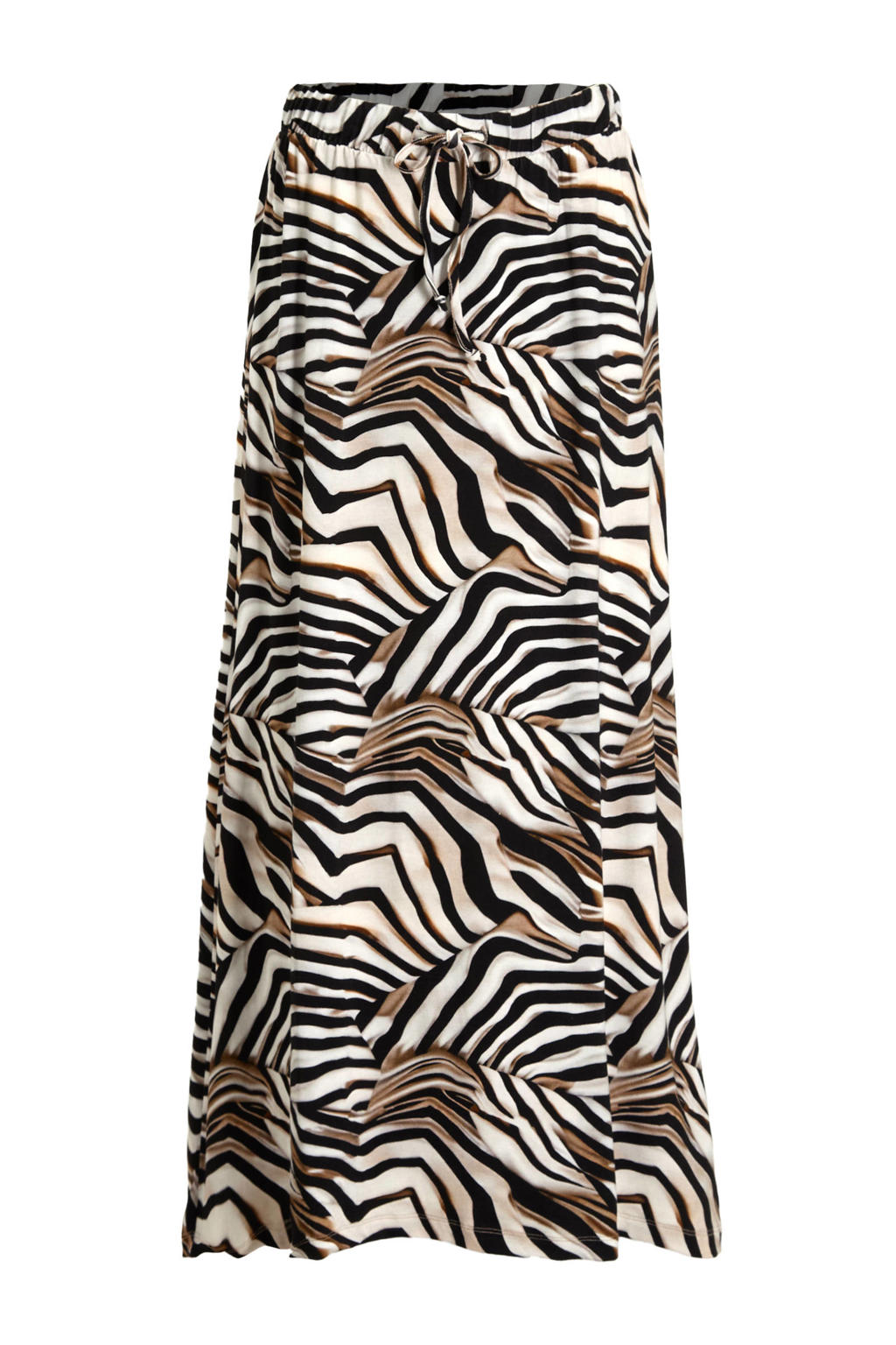 Geisha midi rok fijn gebreid wit | wehkamp