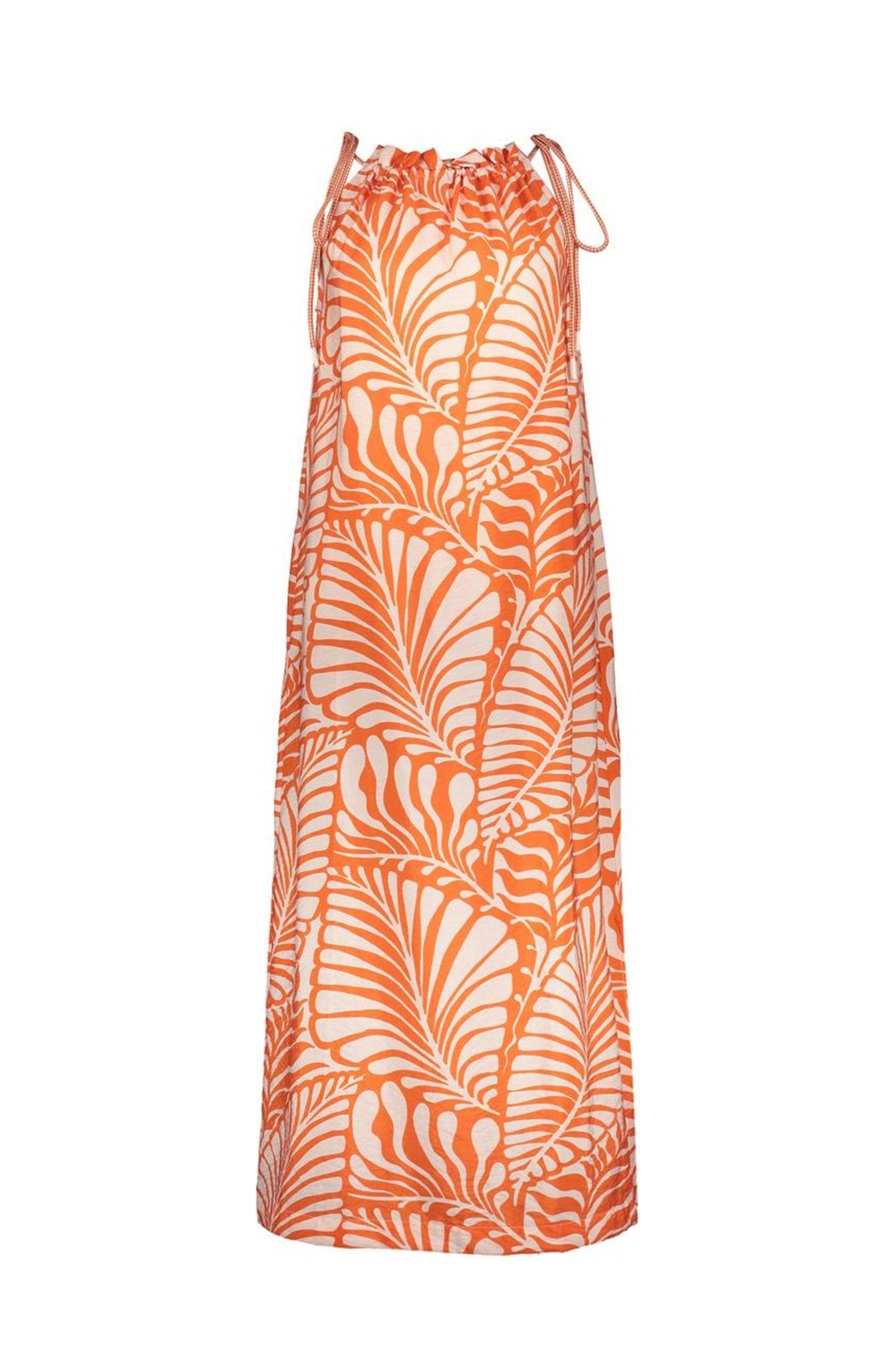 Geisha maxi jurk oranje kopen? | Morgen in huis | wehkamp