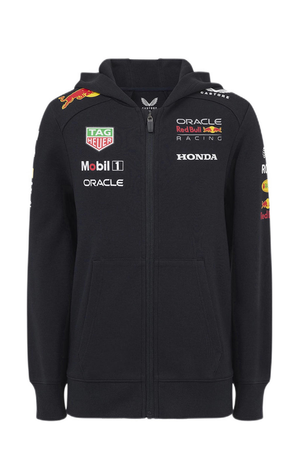 Castore Junior sweatvest Red Bull Racing Replica donkerblauw | wehkamp