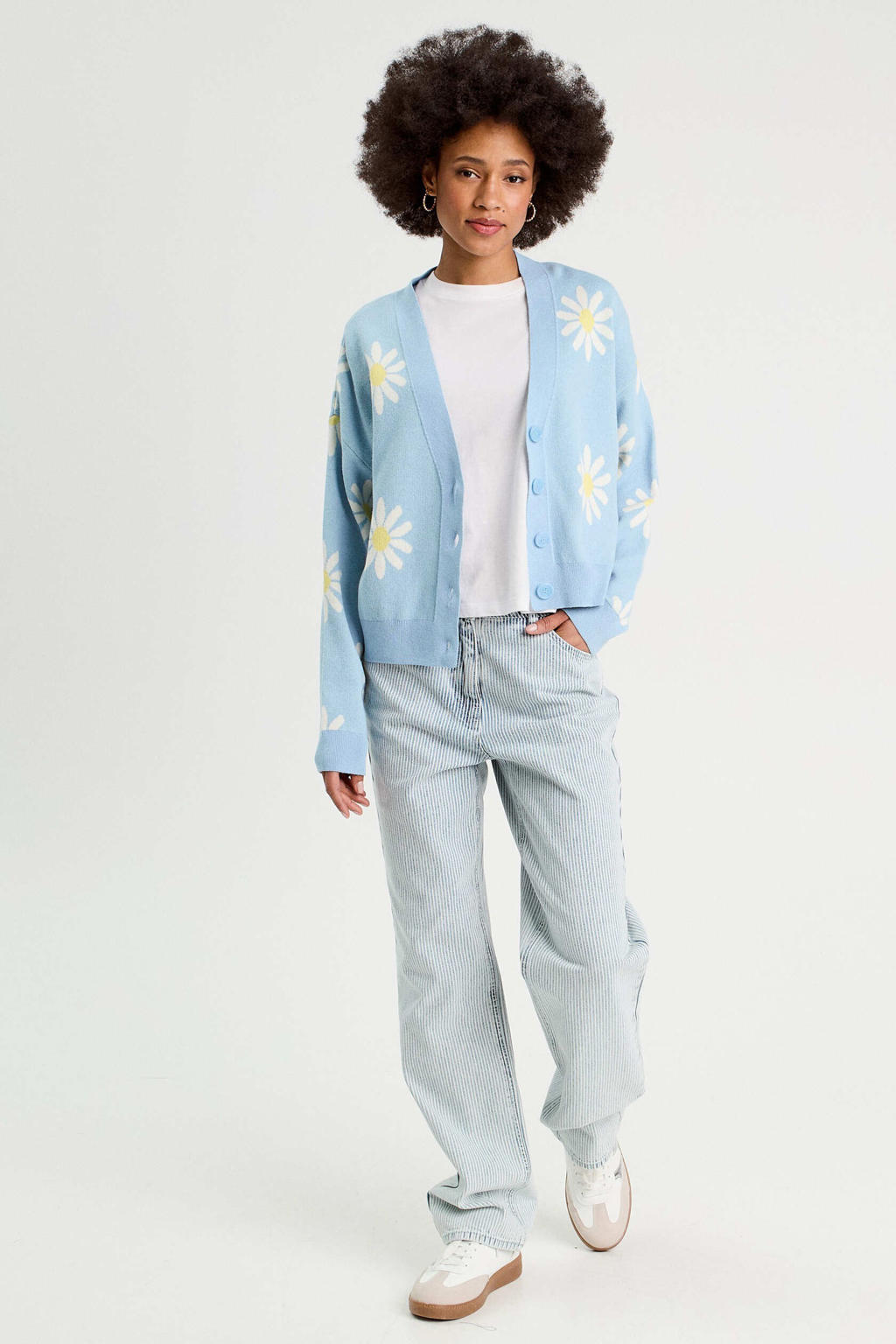 Cache Cache gebreid vest blauw | wehkamp