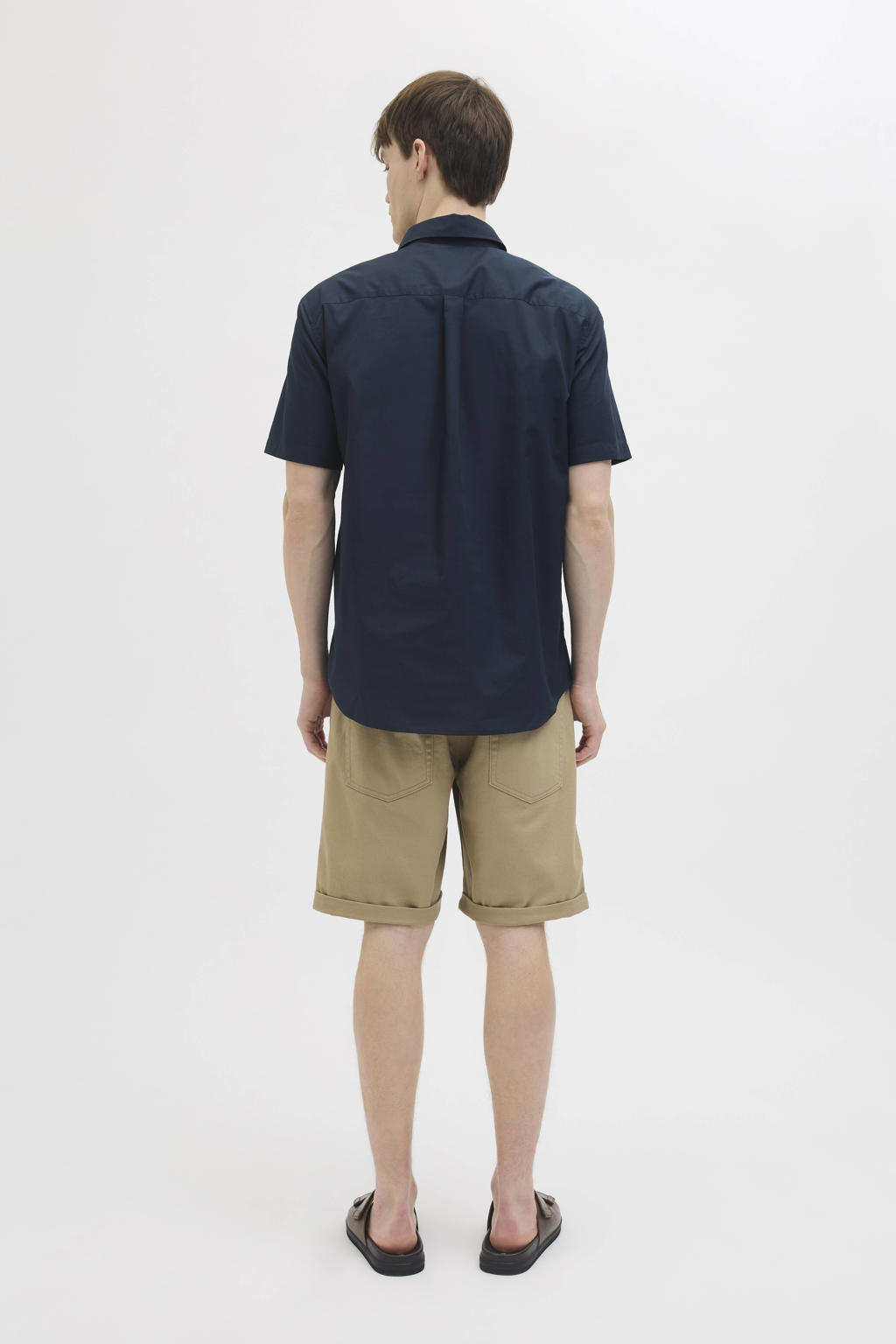 JJ REBEL regular chino short camel | wehkamp