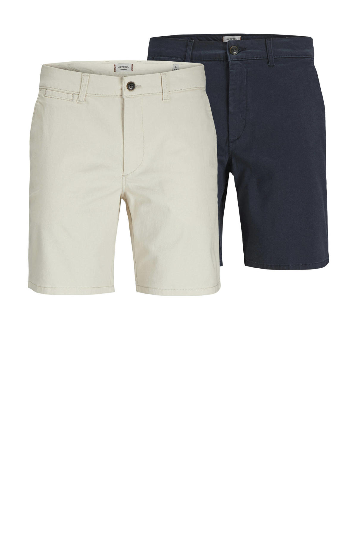 JJ REBEL regular chino short JREBSHARP multi - (set van 2) | wehkamp