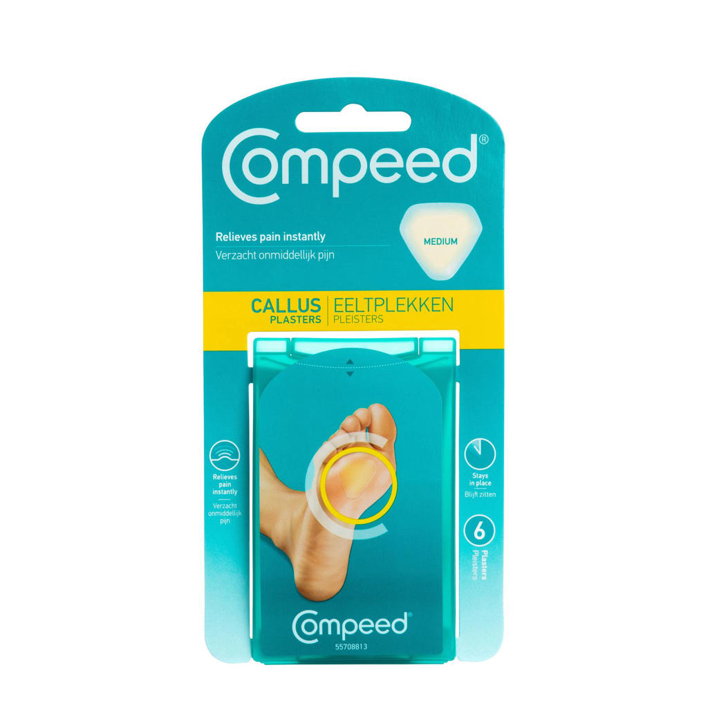 Compeed eeltplekkenpleisters medium - 6 stuks | wehkamp