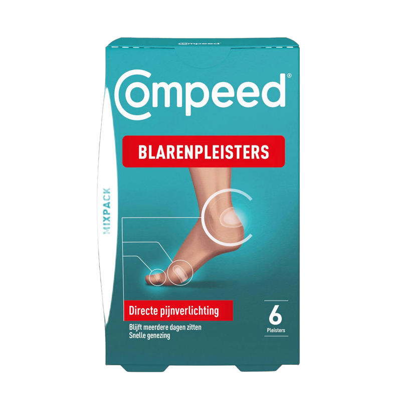 Compeed blarenpleisters mixpack - 6 stuks | wehkamp