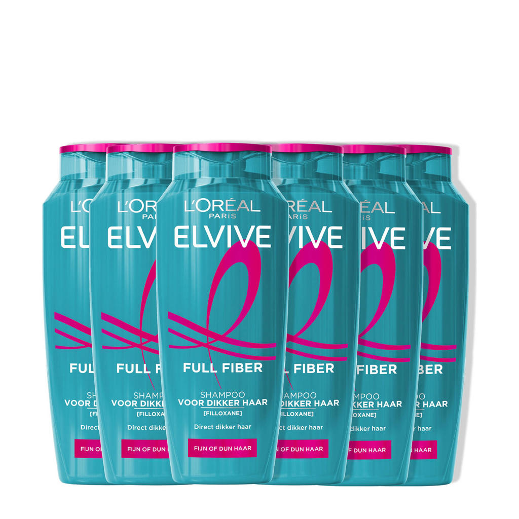 L'Oréal Paris Elvive Full Fiber Shampoo - Voor fijn of dun haar - Met ...