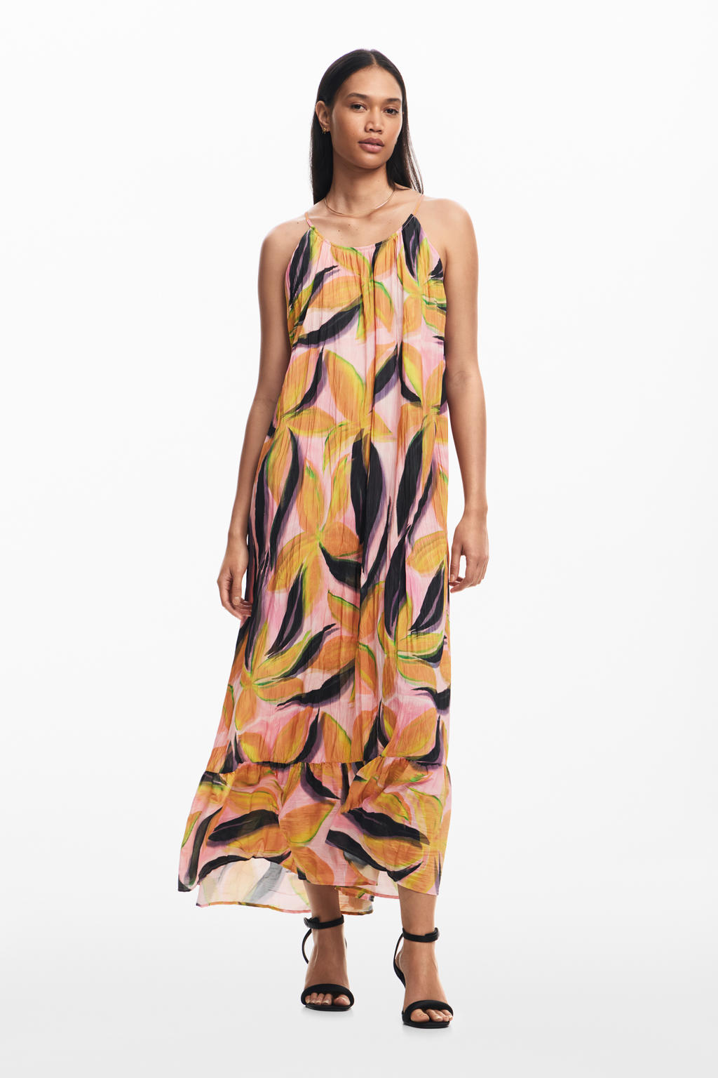 Desigual zomerjurk geel kopen? | Morgen in huis | wehkamp