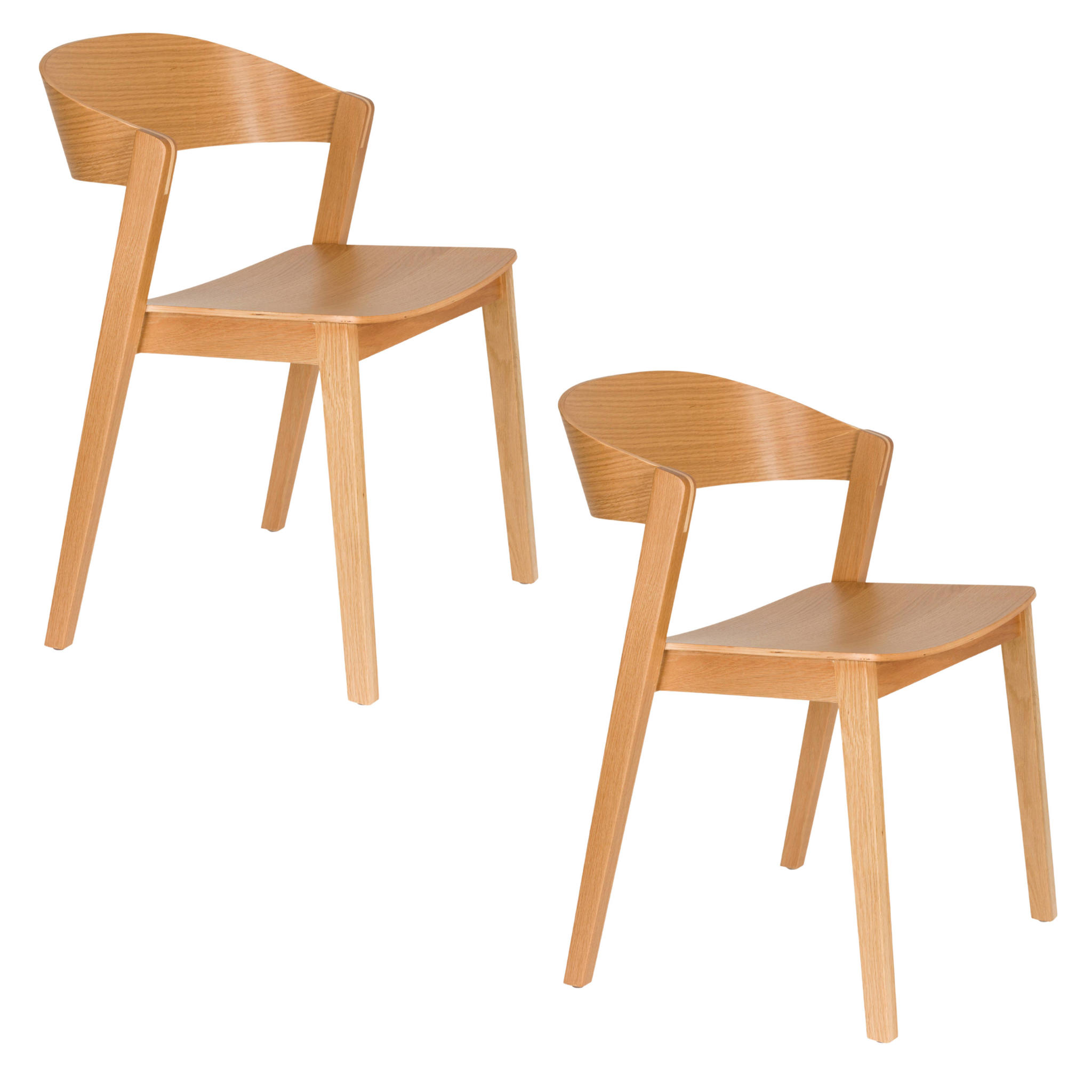 Housecraft Living eetkamerstoel (set van 2) Wooz | wehkamp