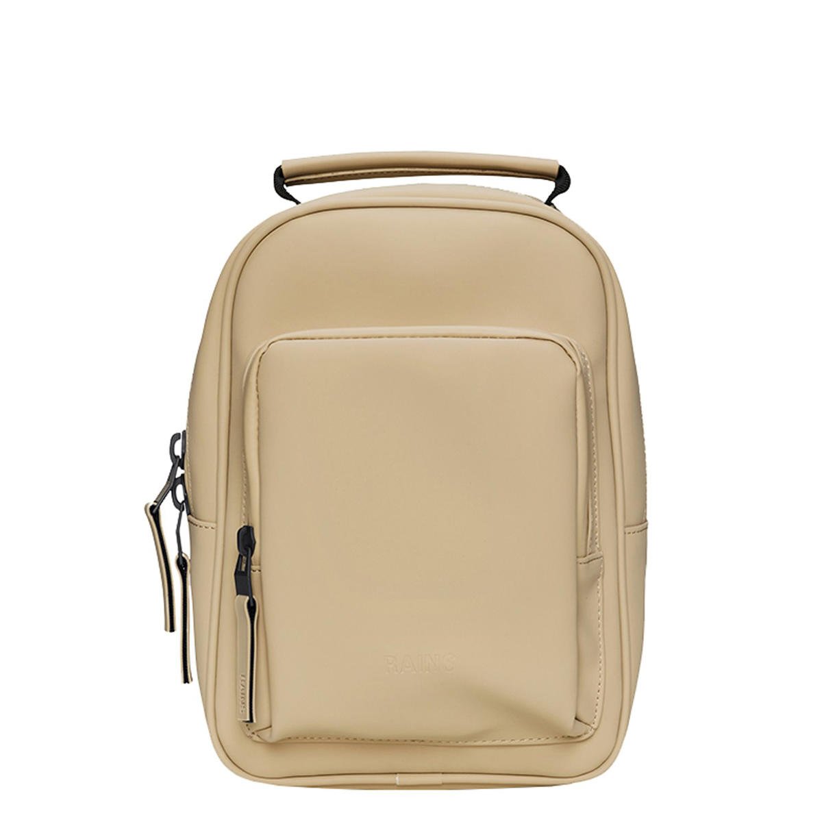 Rains rugzak Book Daypack Mini W3 beige | wehkamp