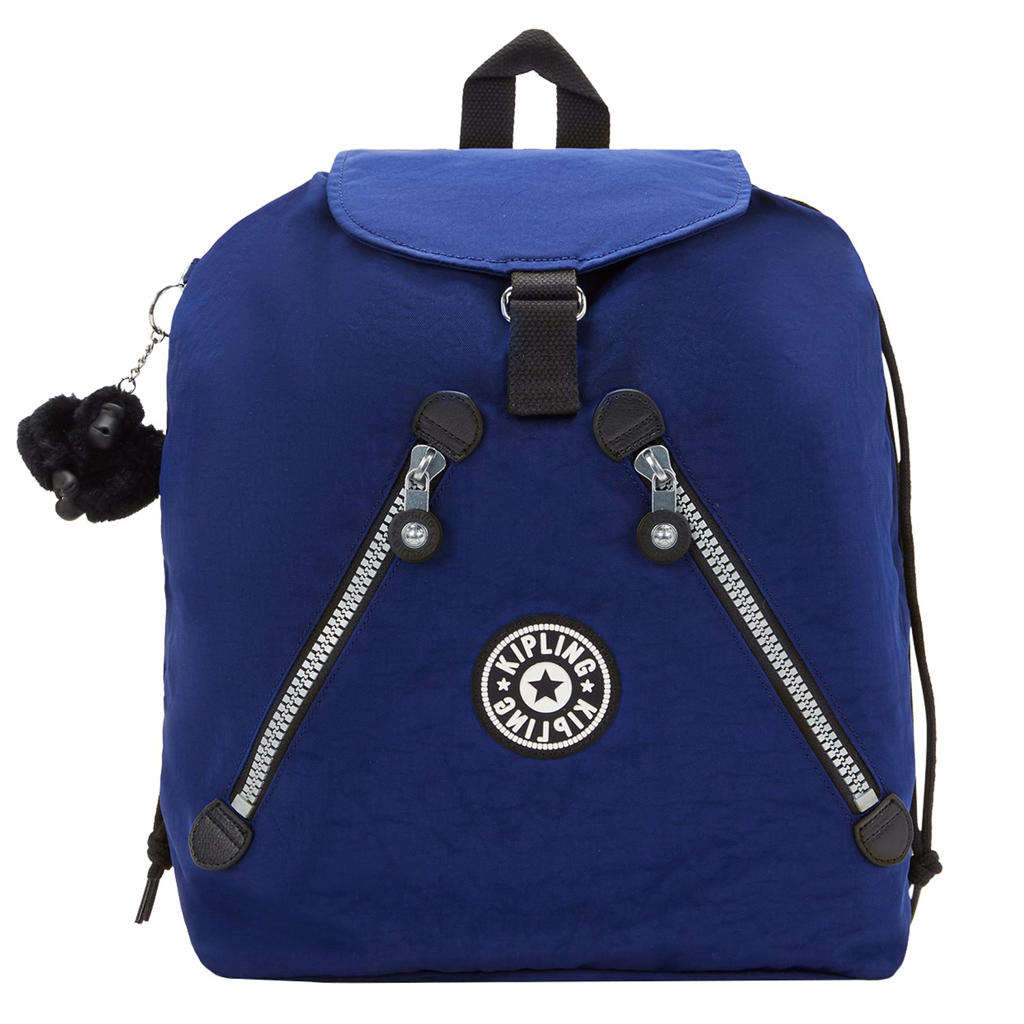 Kipling rugzak New Fundamental L blauw | wehkamp