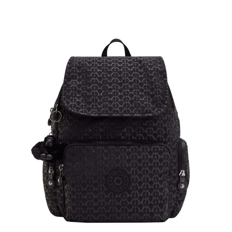 Kipling rugzak City Zip S zwart | wehkamp