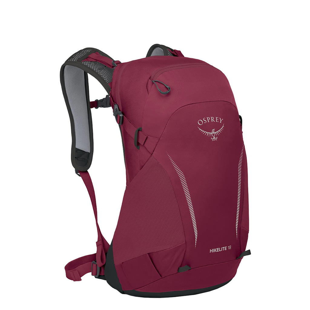 Osprey backpack Hikelite 18L donkerrood | wehkamp