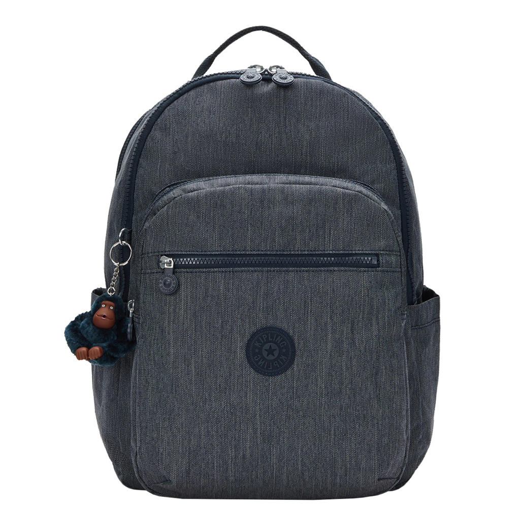 Kipling rugzak Seoul College donkerblauw | wehkamp