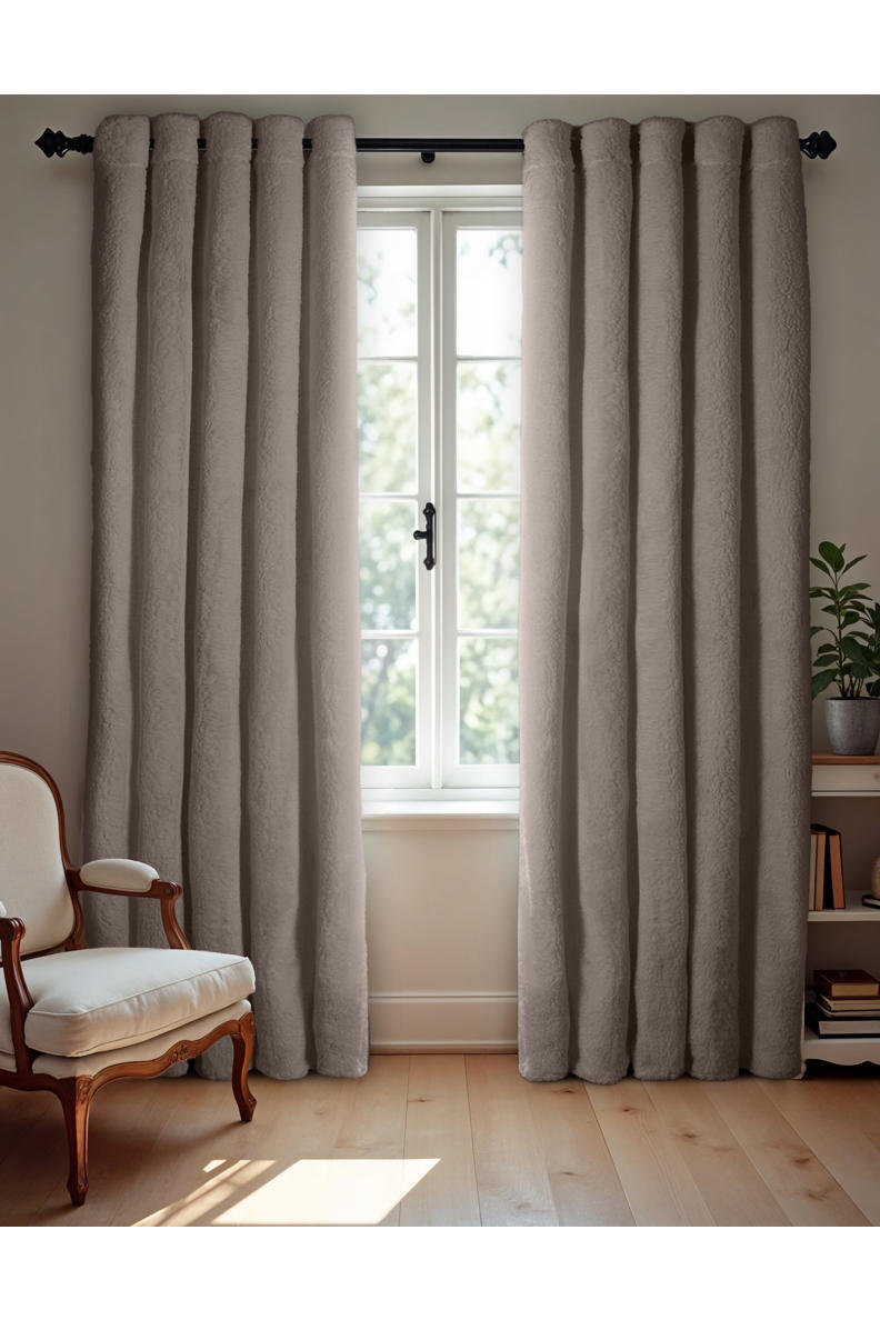 Sleeptime verduisterend gordijn kant en klaar teddy (per stuk) (150 x ...