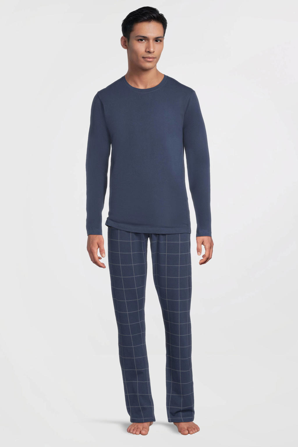 UR8011 pyjama blauw kopen? | Morgen in huis | wehkamp