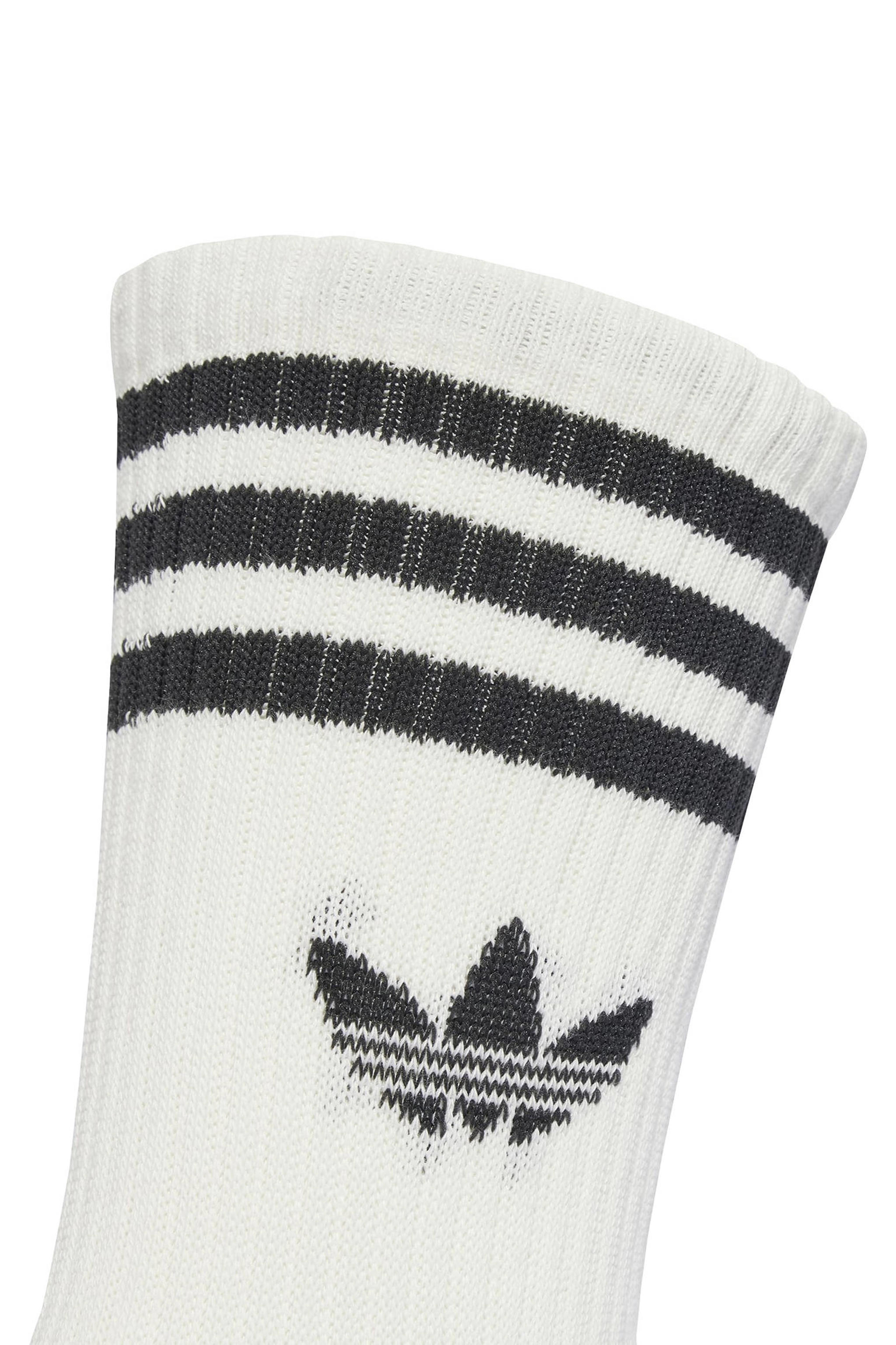 adidas Originals sokken - set van 3 wit/zwart | wehkamp