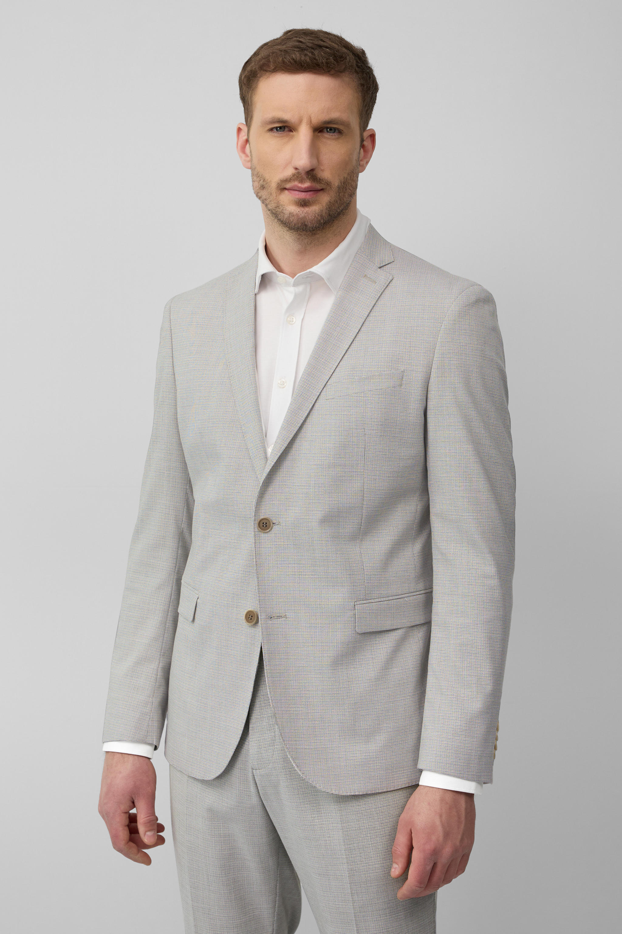 s.Oliver BLACK LABEL colbert lichtgrijs | wehkamp