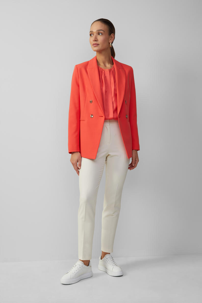 s.Oliver BLACK LABEL blousetop koraalrood | wehkamp