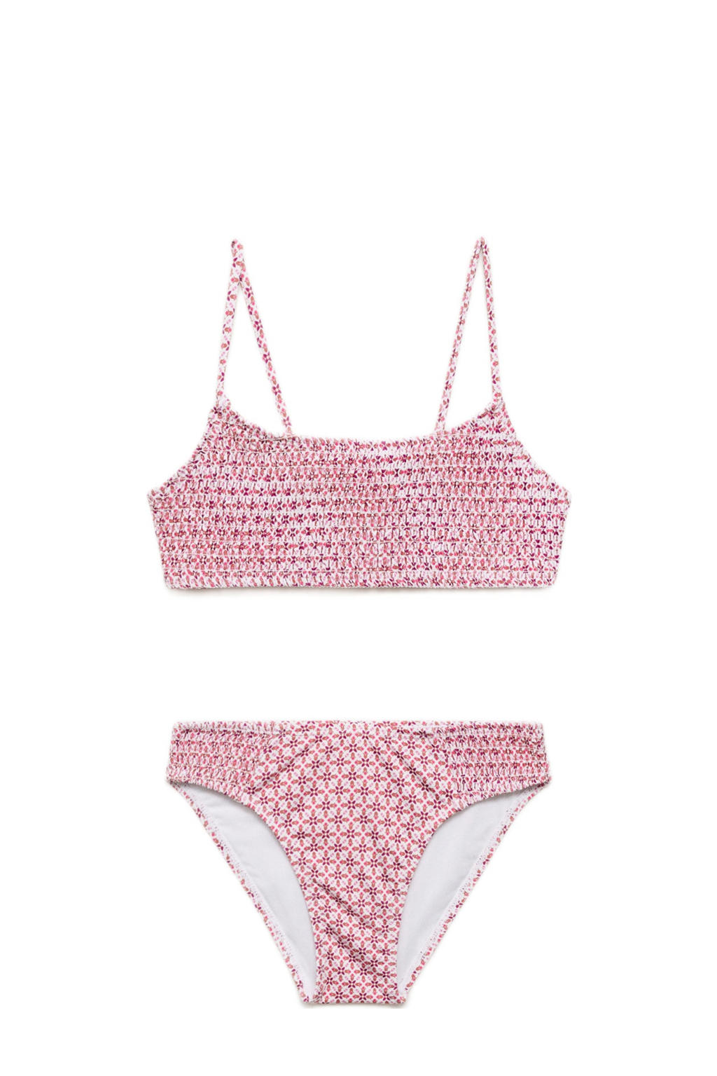 Mango Kids bikini roze/ecru kopen? | Morgen in huis | wehkamp