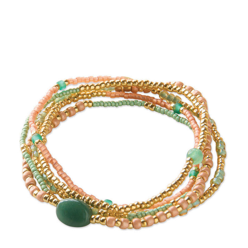 A Beautiful Story armband Gifted Aventurijn | wehkamp