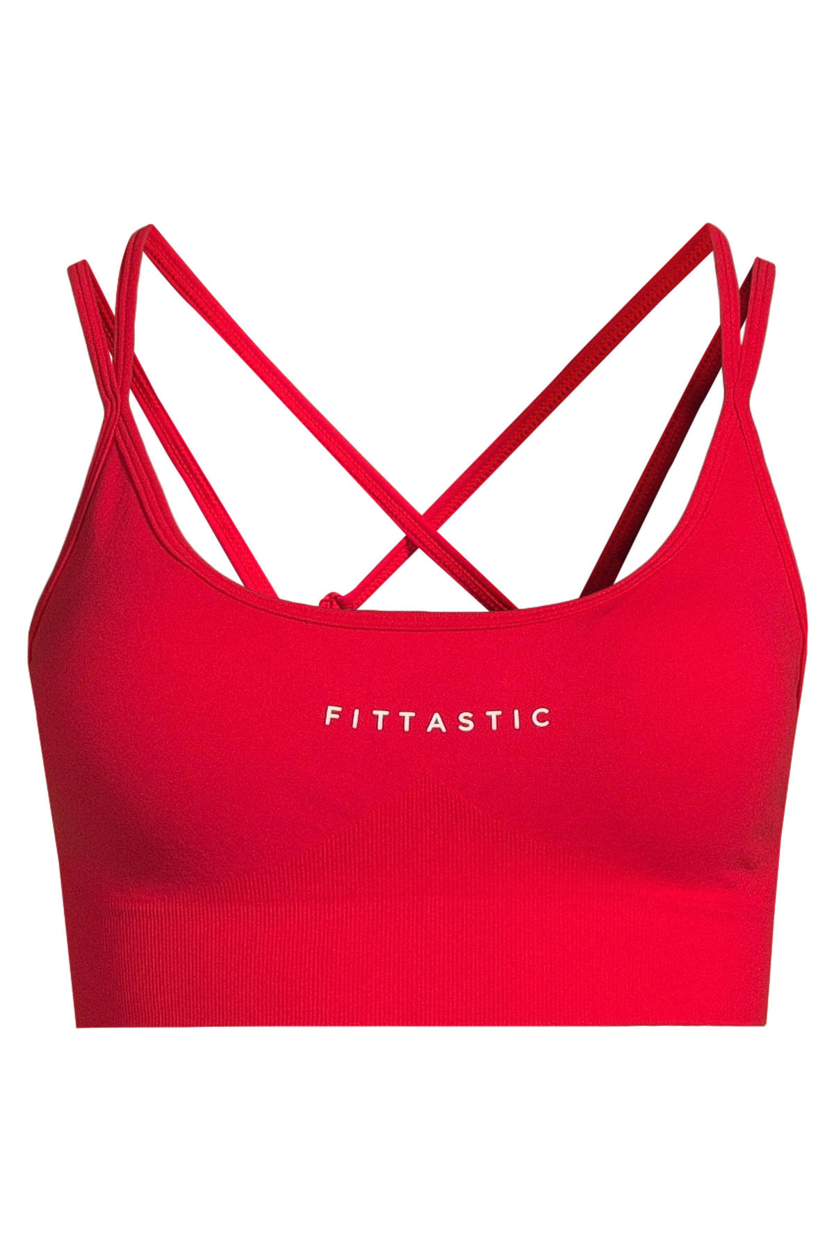 Fittastic Sportswear level 1 sportbh rood | wehkamp