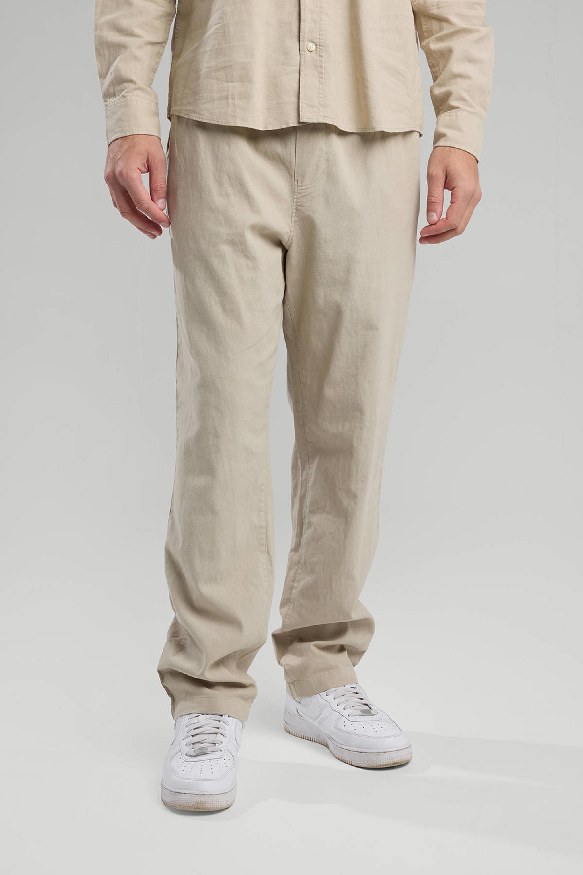 America Today straight casual broek bruin | wehkamp