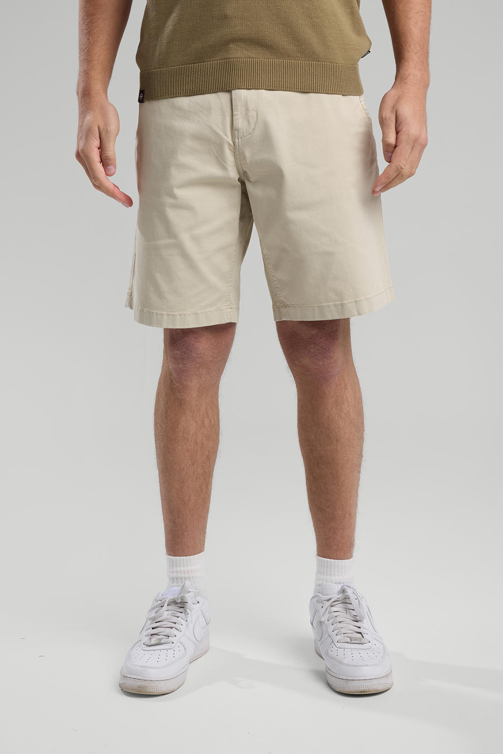 America Today regular chino short wit | wehkamp