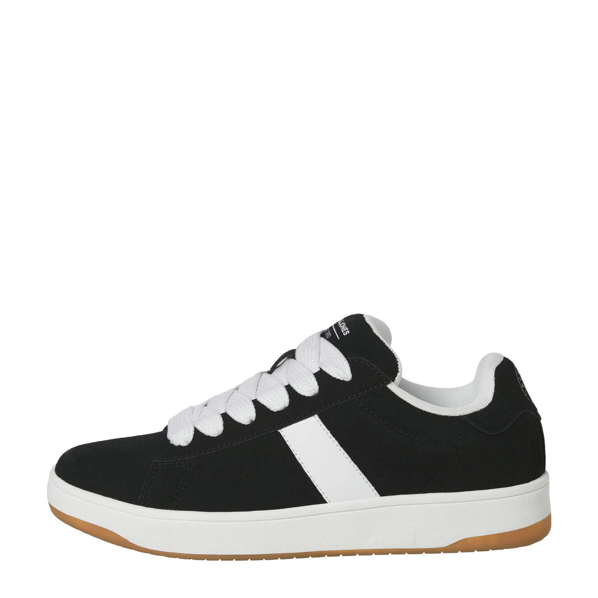 JACK & JONES Jfwmiles Syn Suede Sneaker Sn sneakers zwart | wehkamp