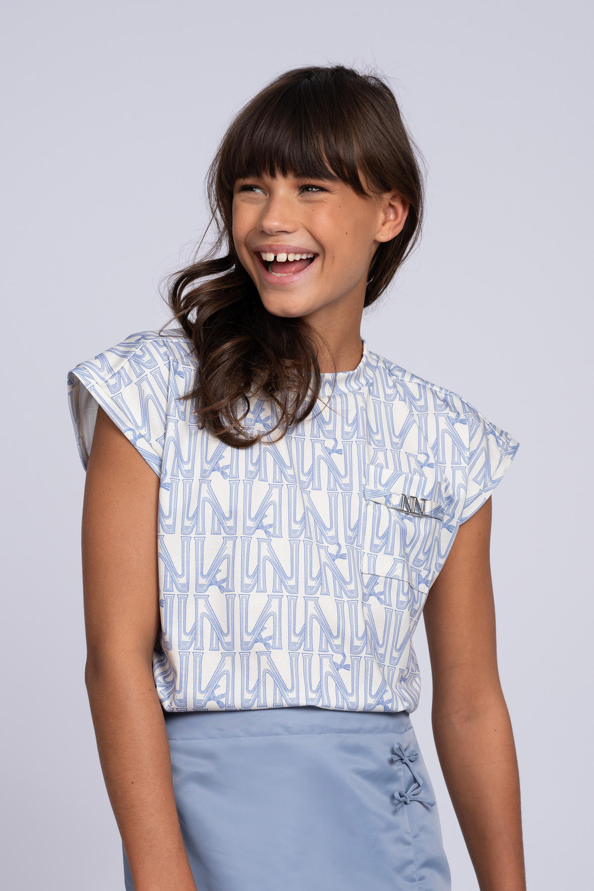 NIK&NIK T-shirt lichtblauw kopen? | Morgen in huis | wehkamp