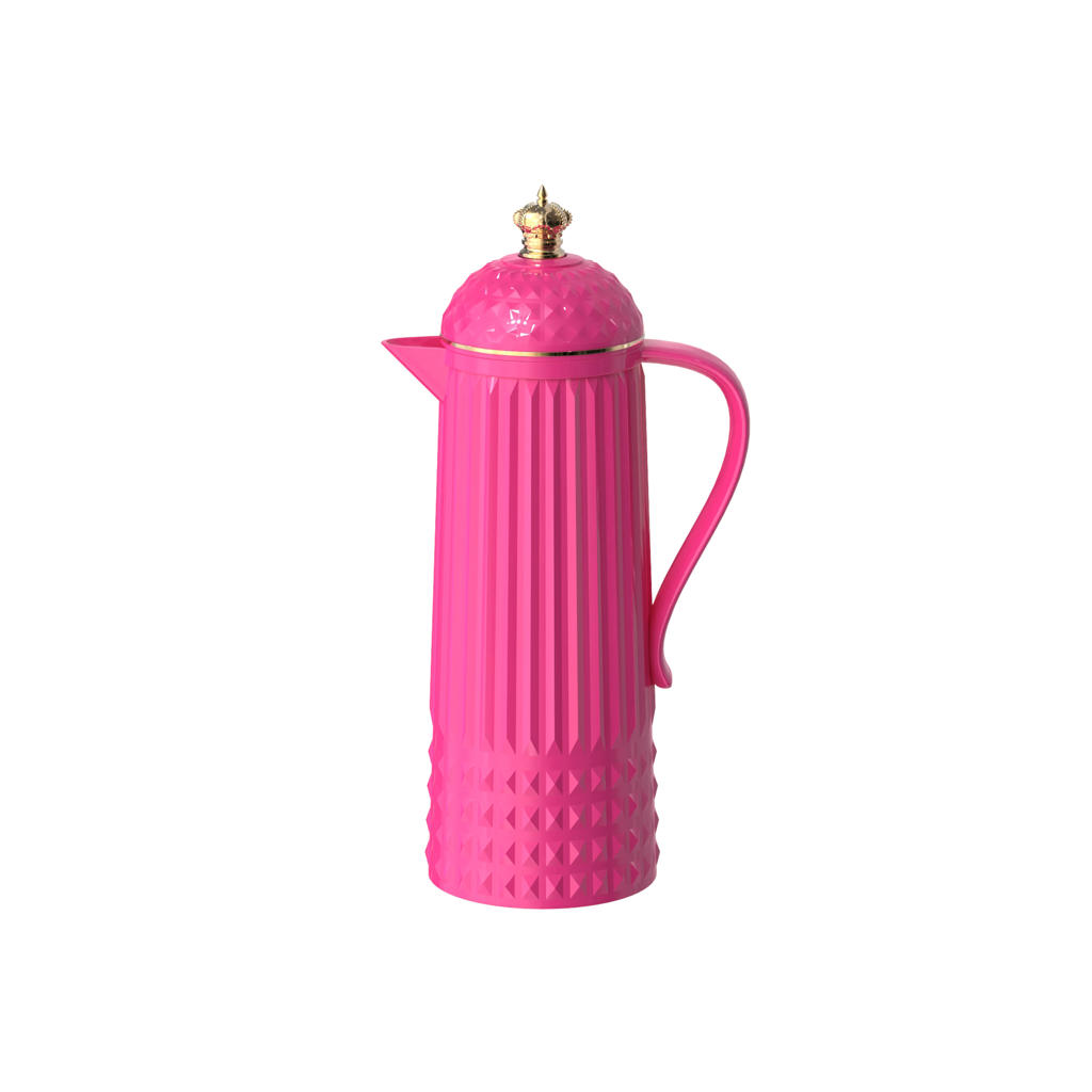 Present Time thermoskan Crown roze | wehkamp