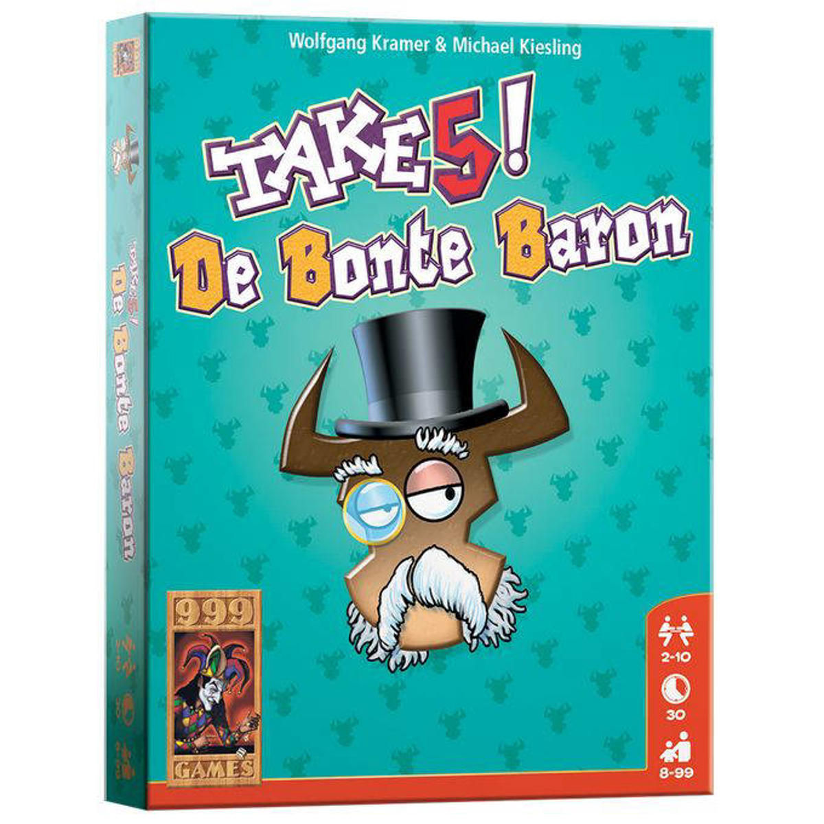 999 Games Take 5! - De Bonte Baron | wehkamp