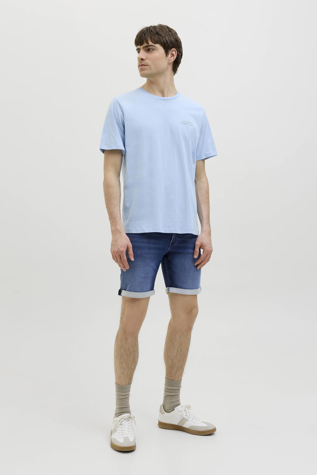 JJ REBEL denim regular short dark blue denim | wehkamp