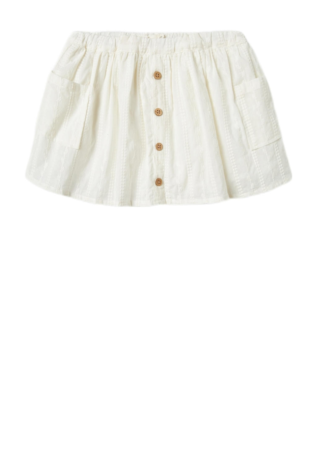 LIL' ATELIER MINI korte rok ecru | wehkamp