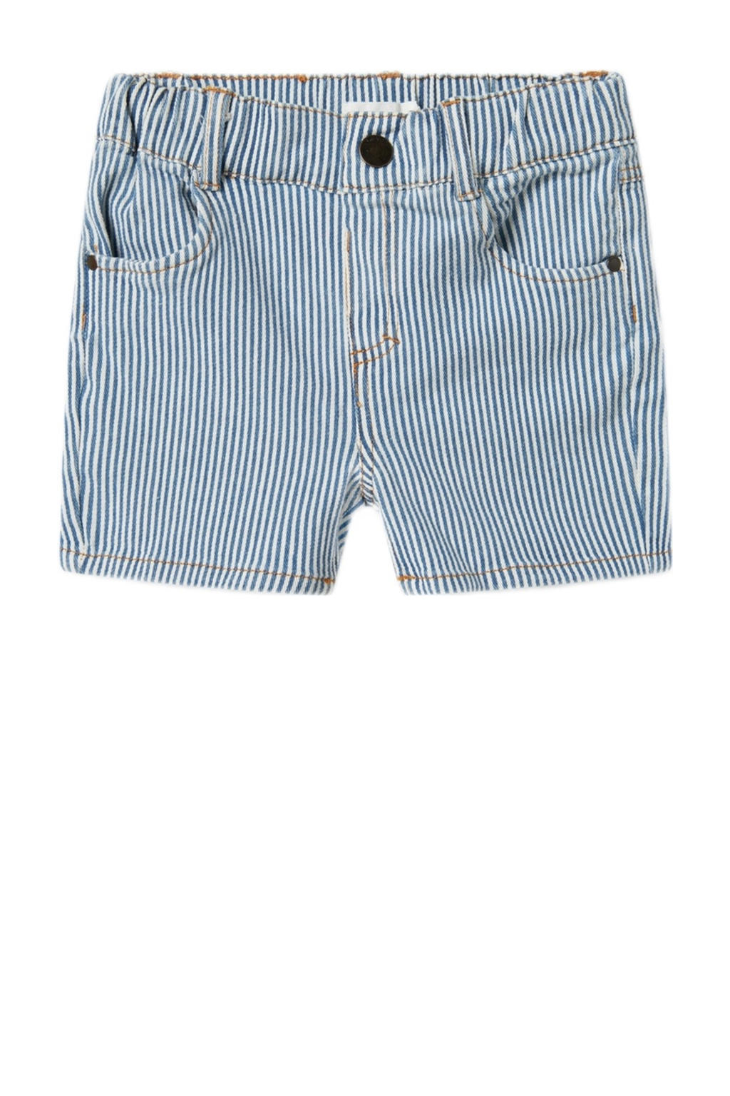 LIL' ATELIER MINI regular casual short blauw | wehkamp