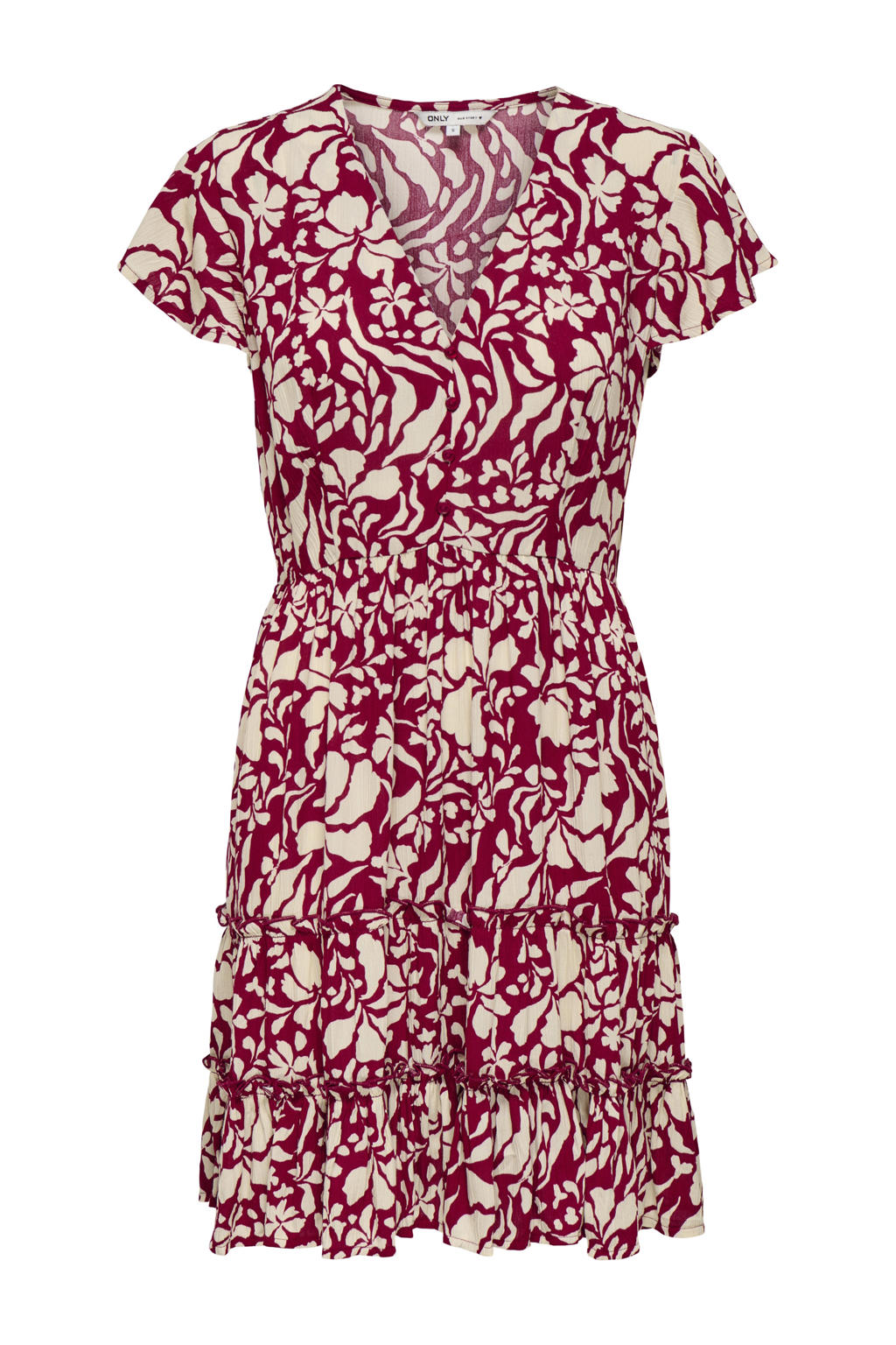 ONLY zomerjurk rood kopen? | Morgen in huis | wehkamp