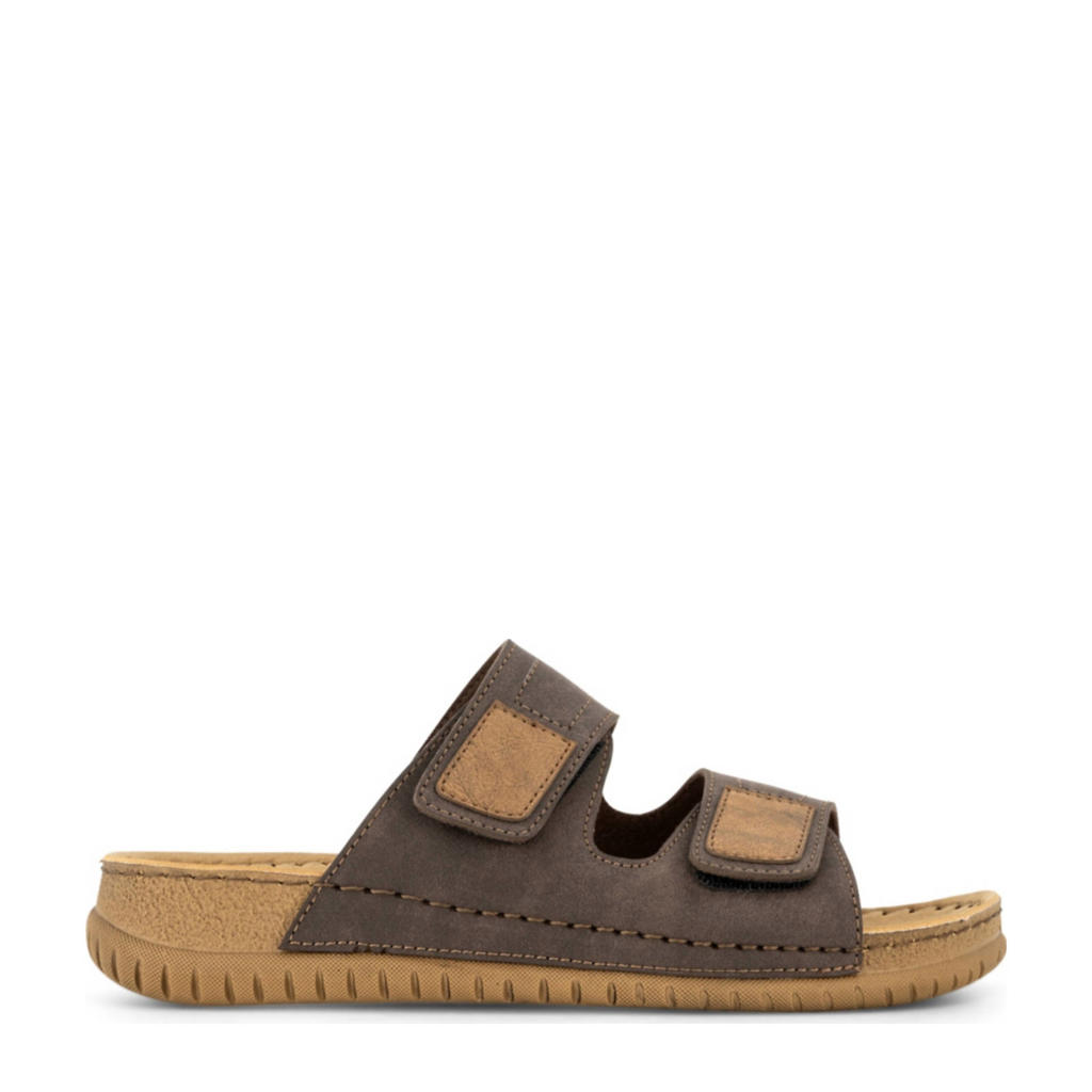 Easy Street comfort slippers bruin | wehkamp