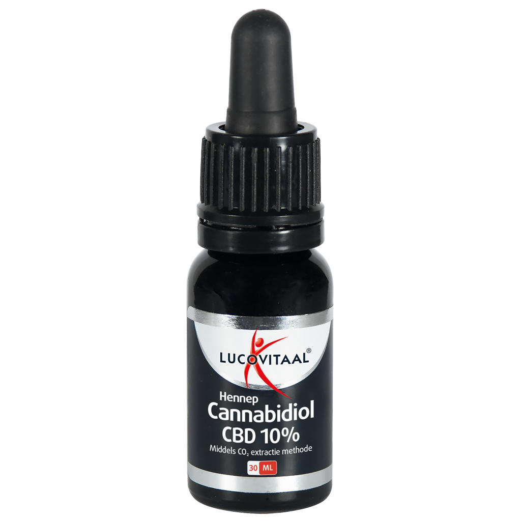 Lucovitaal CBD Cannabidiol olie 10% Maxi Fles - 30 ml | wehkamp