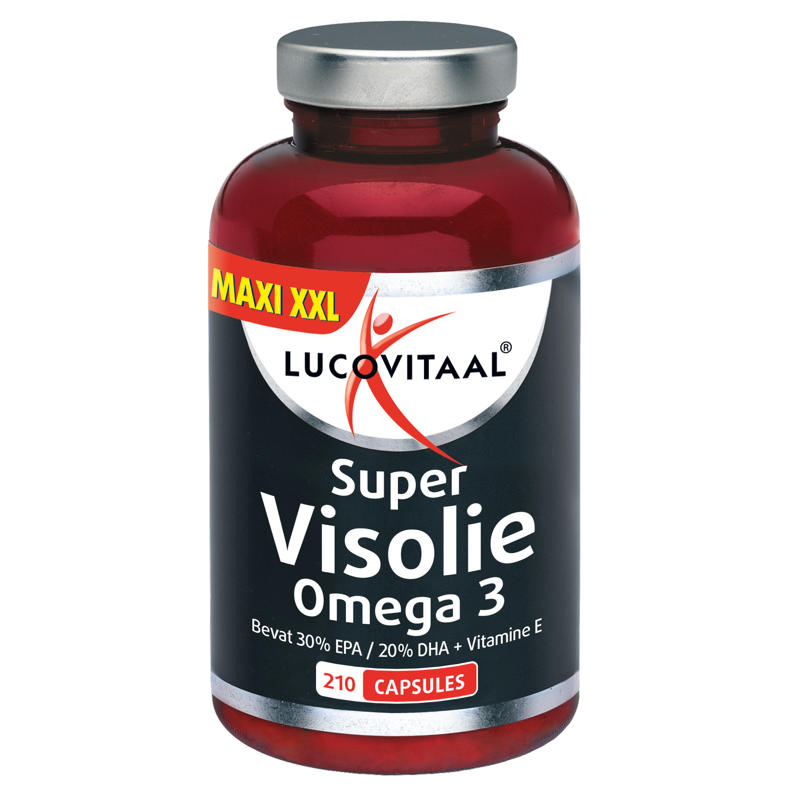 Lucovitaal Visolie Super Omega 3 - 210 capsules | wehkamp