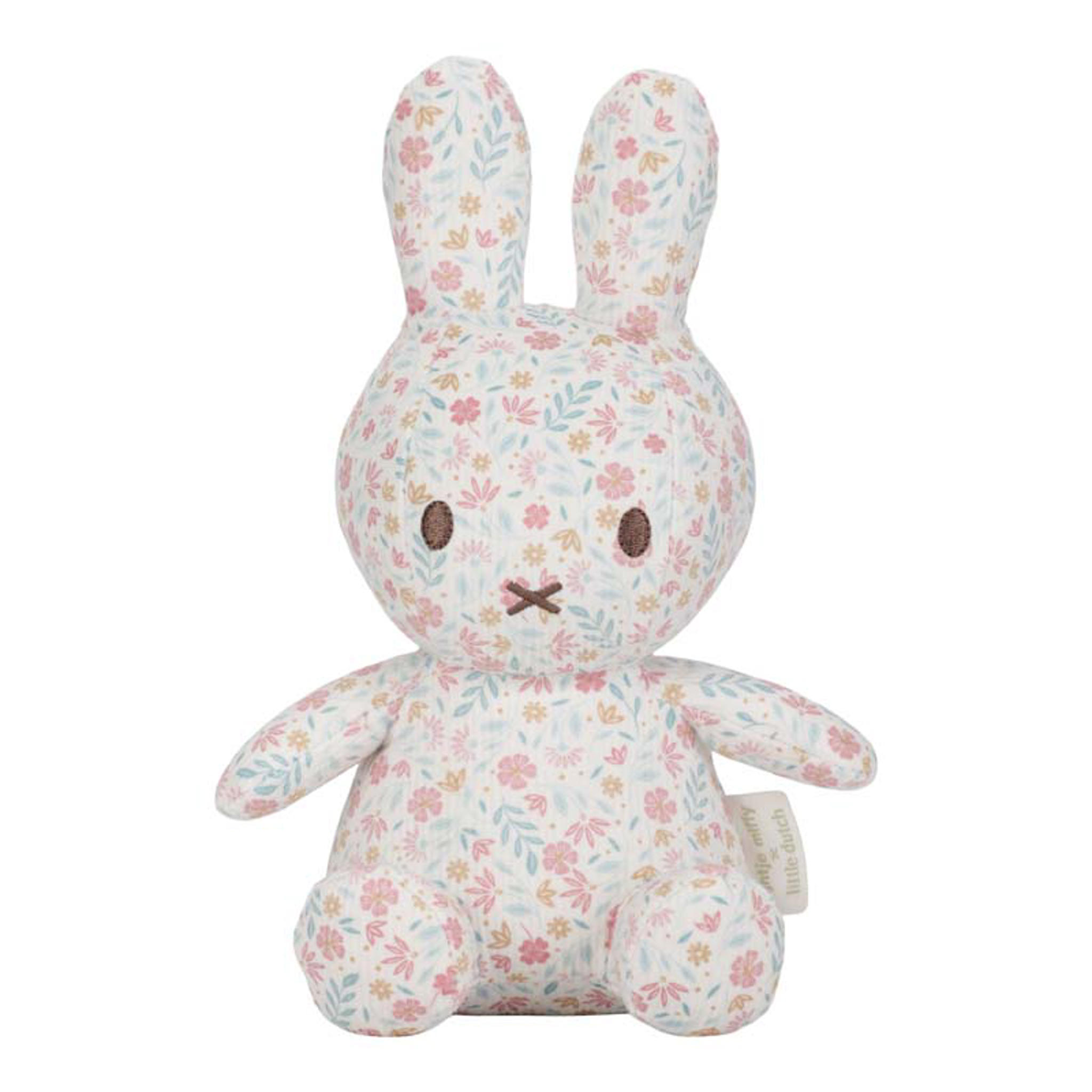 Little Dutch Knuffel all-over print 20 cm - Lucky Blossom | wehkamp