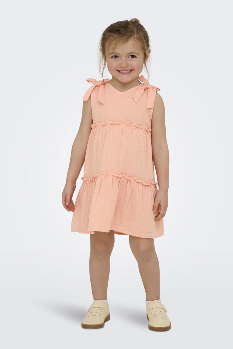 KIDS ONLY MINI zomerjurk zalm | wehkamp