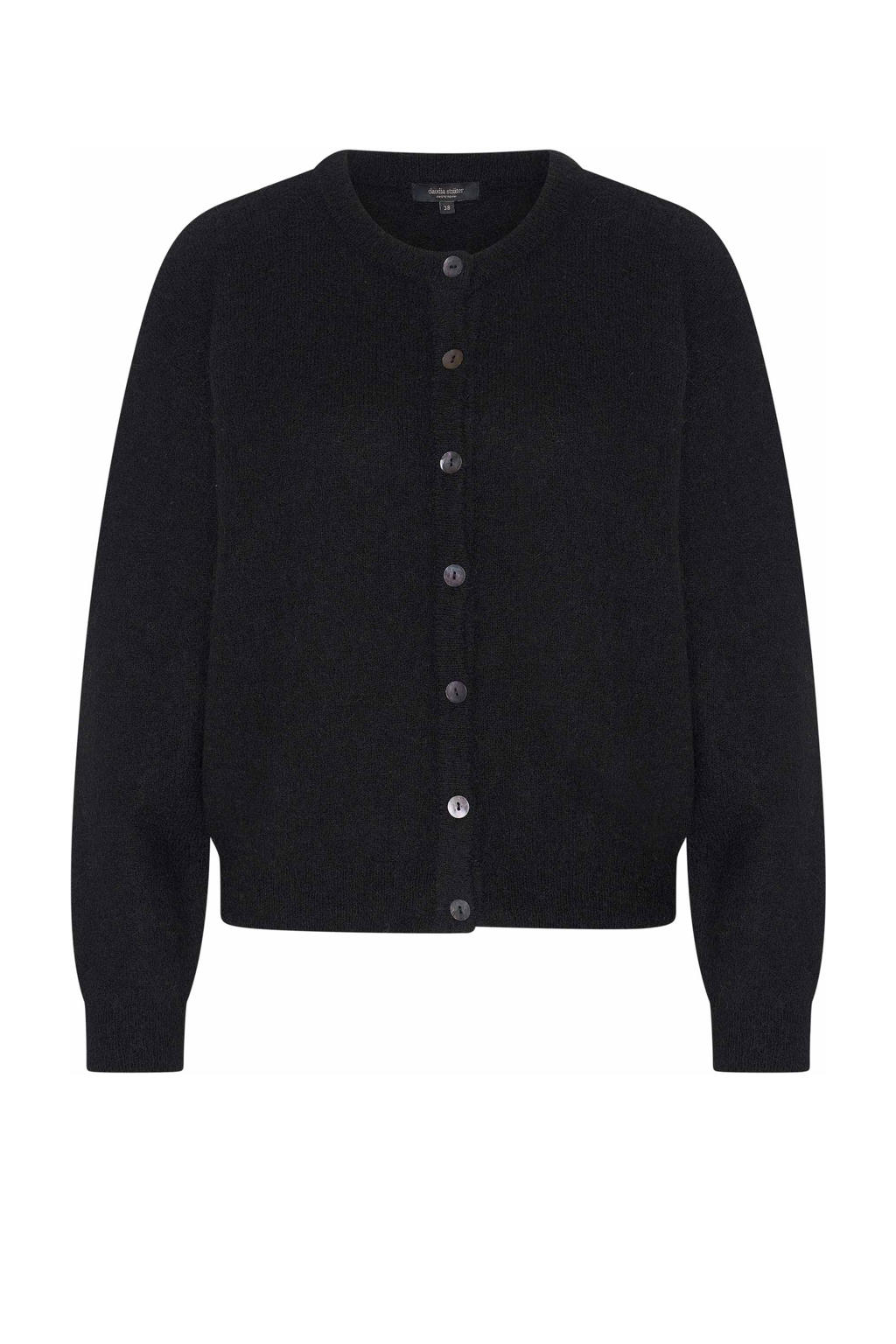 Claudia Sträter vest zwart gebreid | wehkamp