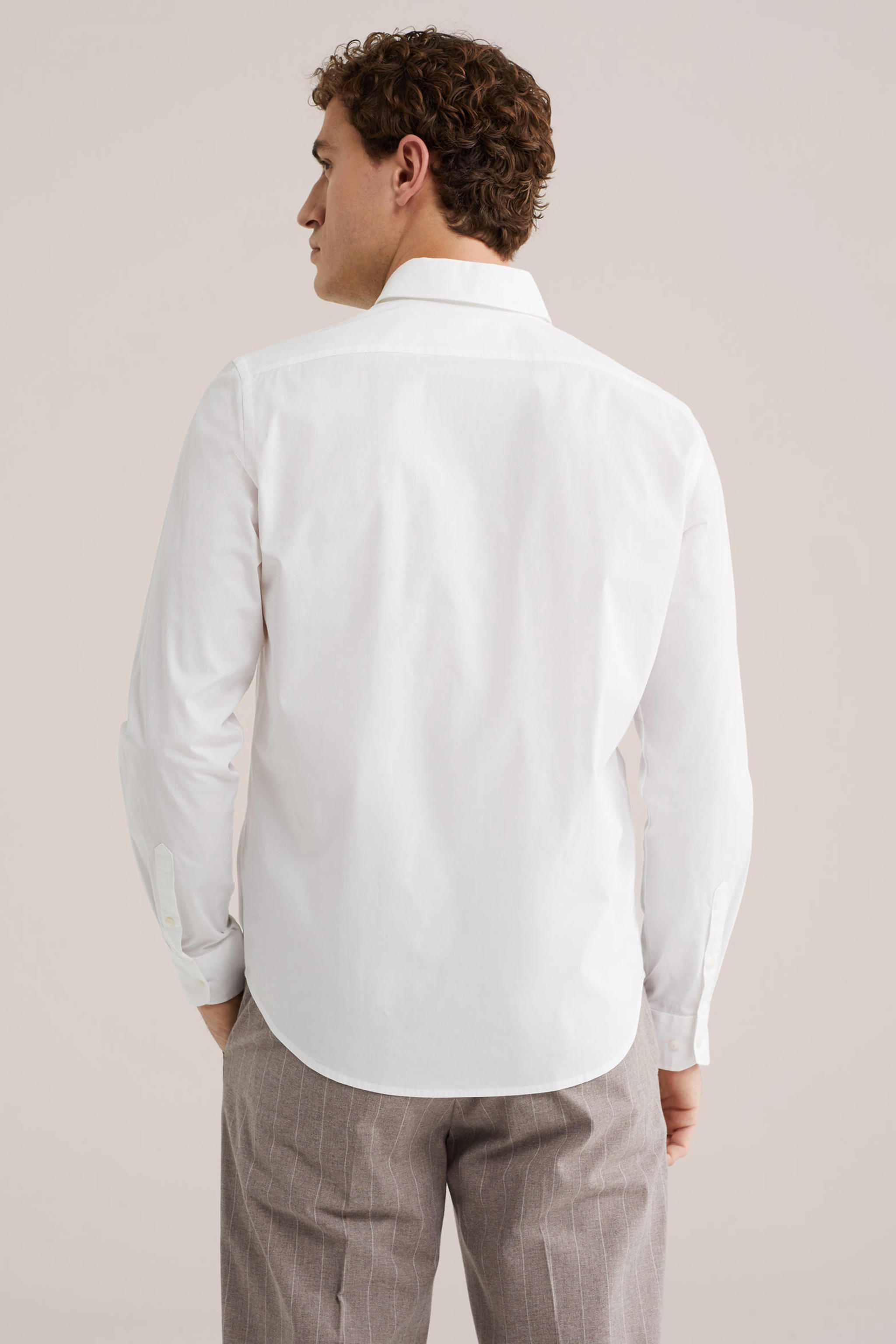 WE Fashion zakelijk overhemd wit - easy iron | wehkamp