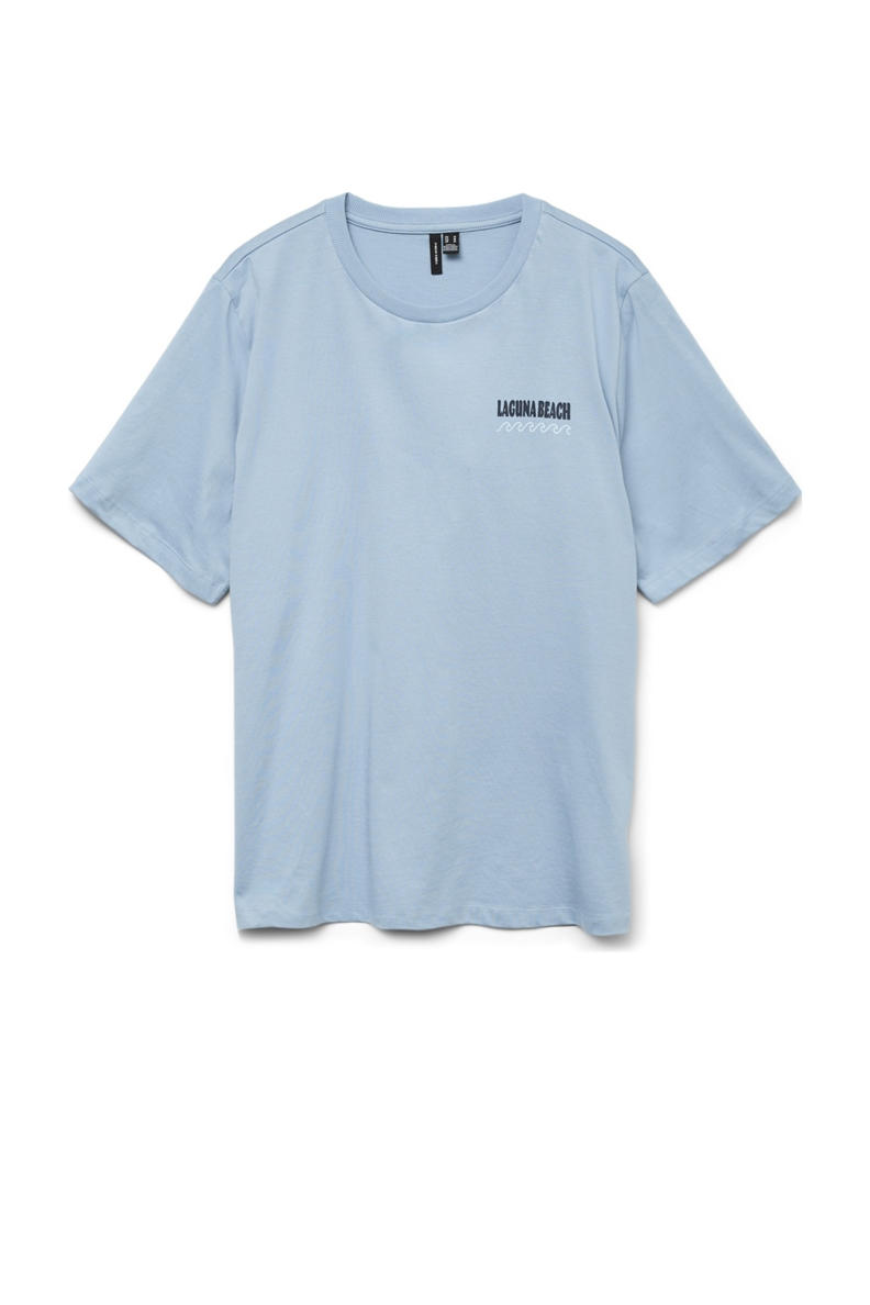 VERO MODA T-shirt lichtblauw kopen? | Morgen in huis | wehkamp
