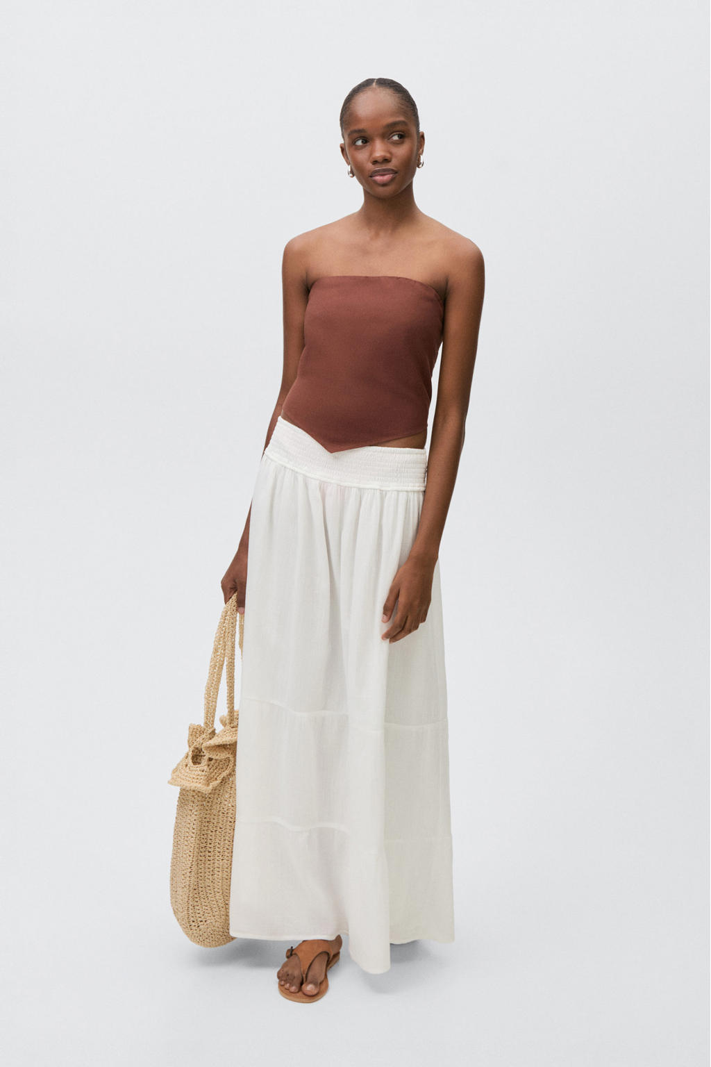 MANGO TEEN maxi rok wit kopen? | Morgen in huis | wehkamp