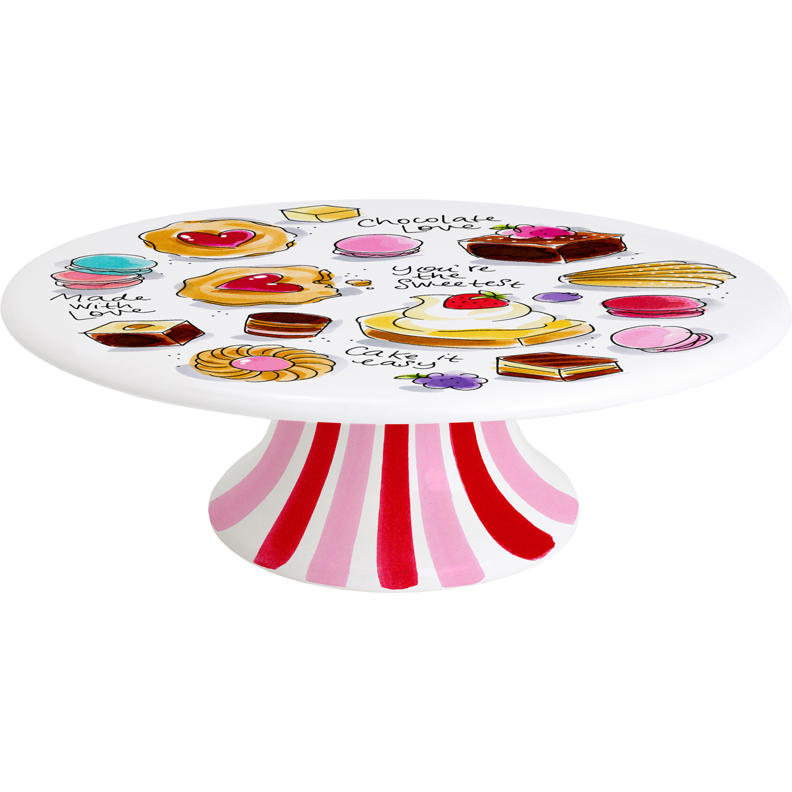 Blond Amsterdam taartplateau 'Cake It Easy' (23 cm) | wehkamp