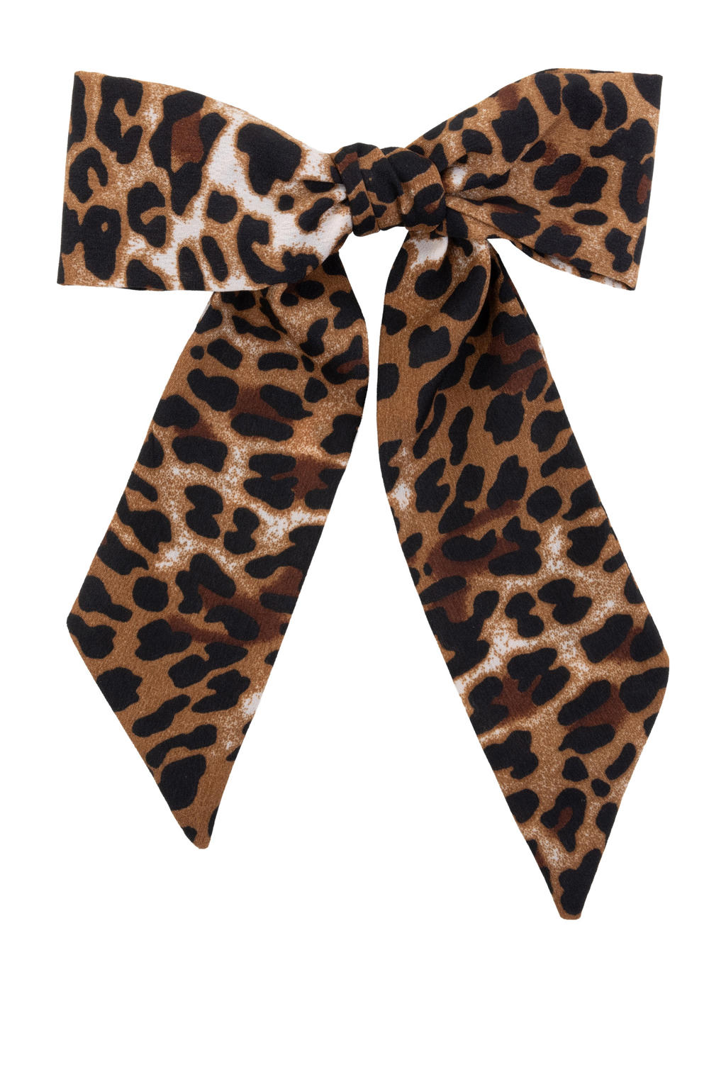 Life of Bulu haarclip met strik en panterprint bruin | wehkamp