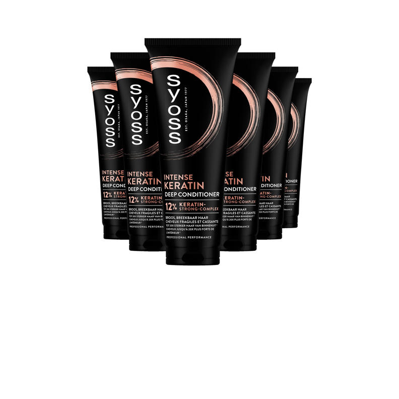 Syoss deep conditioner keratin 250 ml | wehkamp