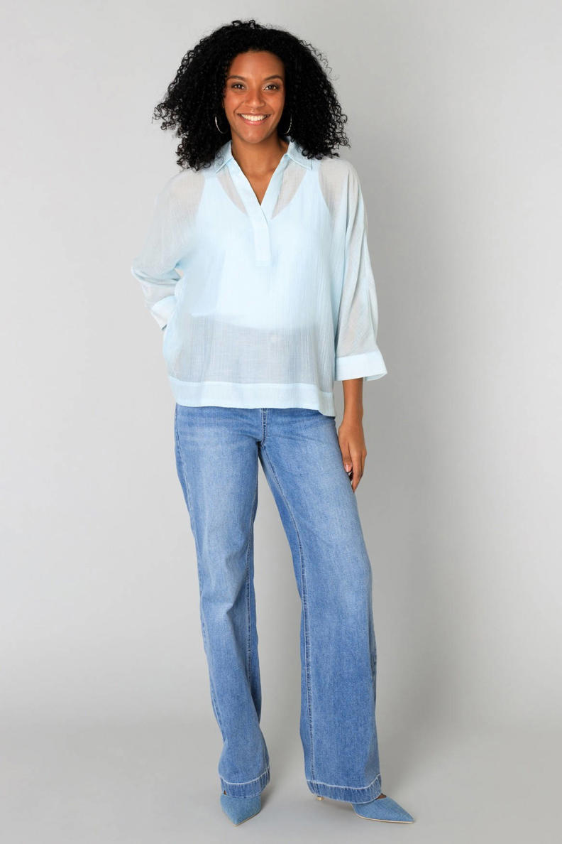 Yest top lichtblauw kopen? | Morgen in huis | wehkamp