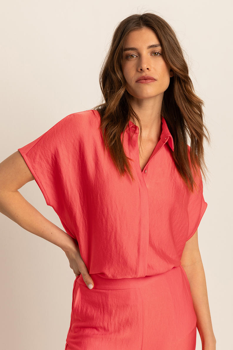 Expresso blouse koraalrood kopen? | Morgen in huis | wehkamp