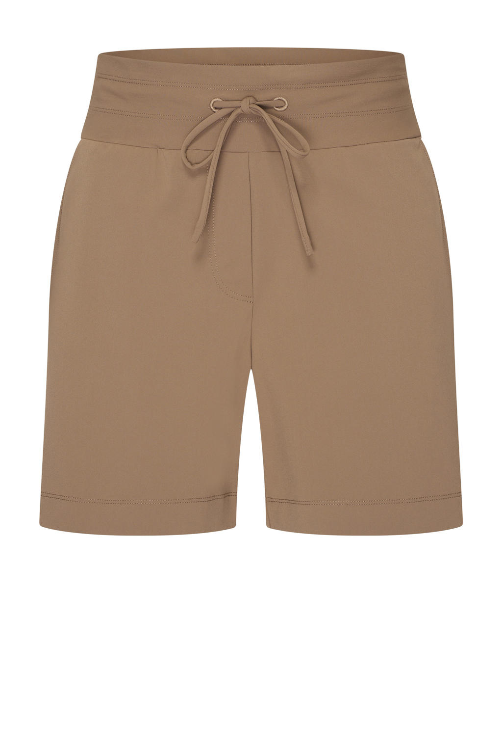 Expresso short travelstof lichtbruin | wehkamp